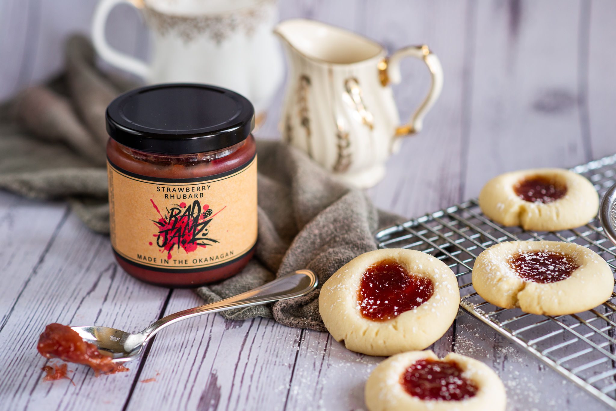 Thumbprint Cookies - Rad Jamz & Preserves